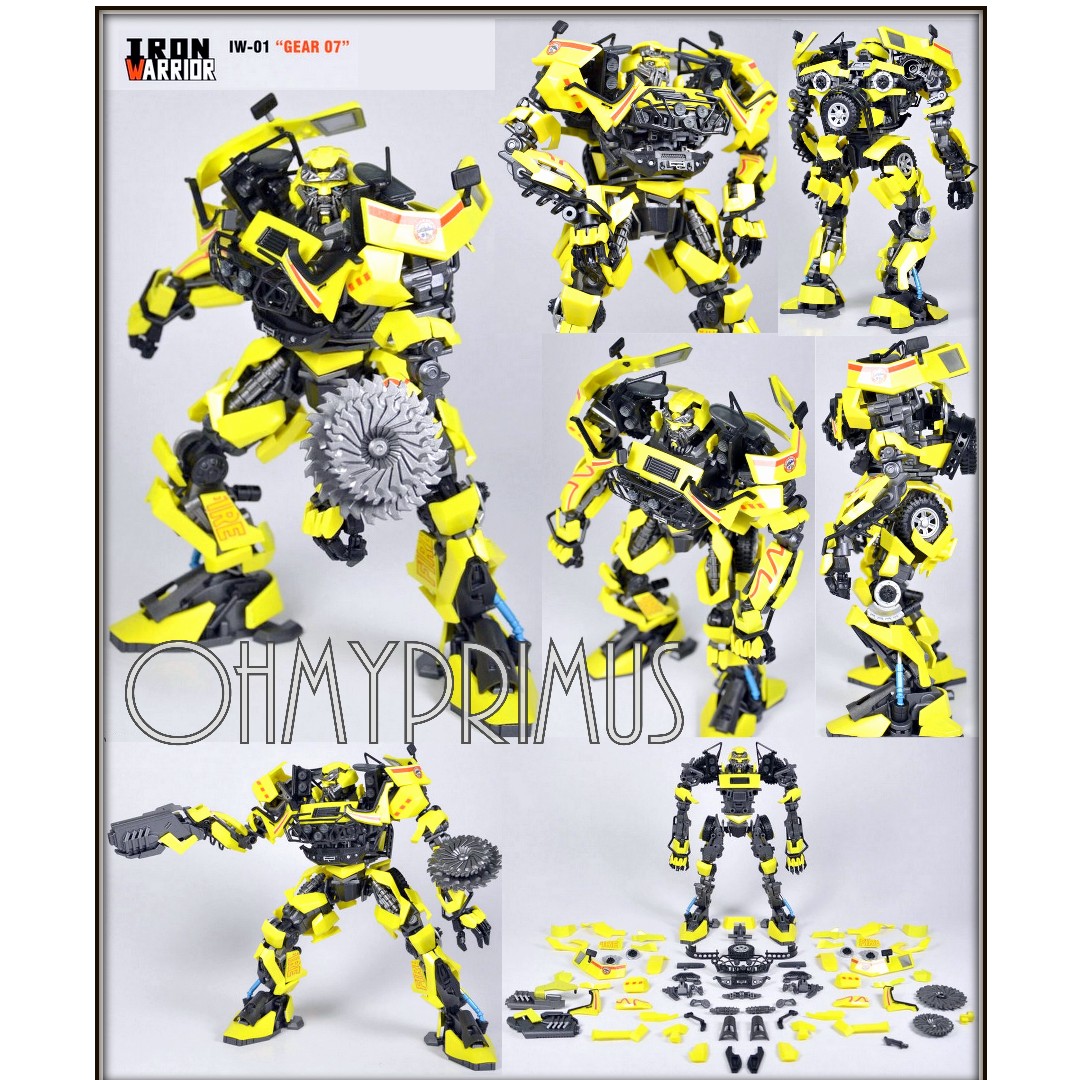 [Pre-order] Iron Warrior IW-01 IW01 Gear 07 - Transformers DMK Movie ...