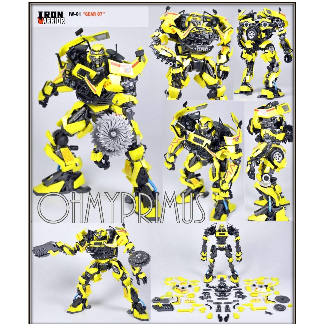 [Pre-order] Iron Warrior IW-01 IW01 Gear 07 - Transformers DMK Movie ...