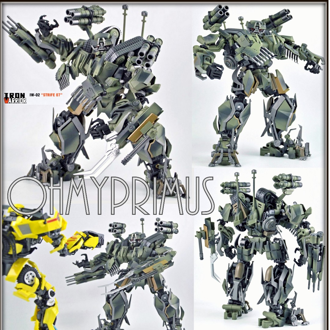 Iron Warrior IW-02 IW02 Strife 07 - Transformers DMK Movie Brawl ...