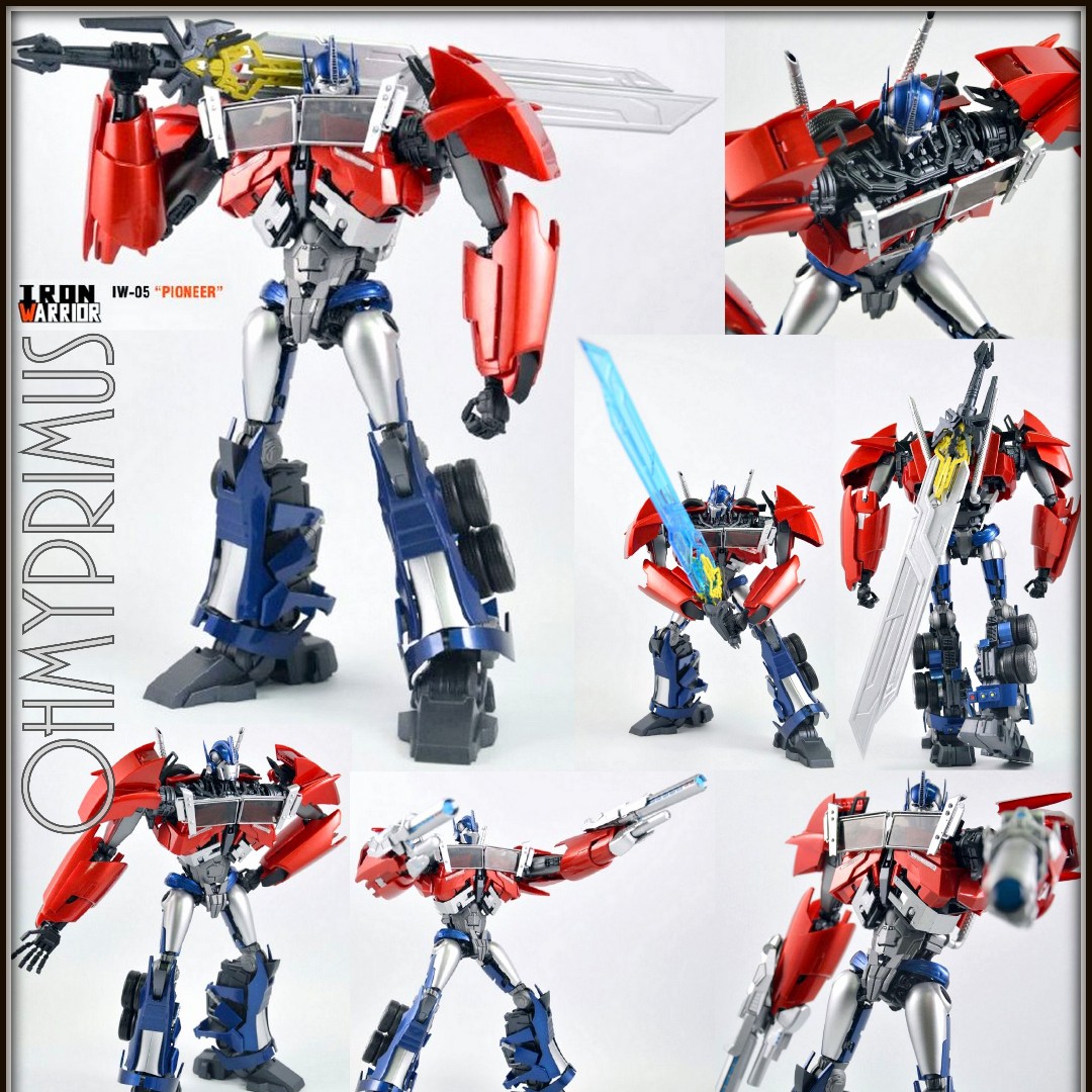 Iron Warrior IW-05 IW05 Pioneer - Transformers DMK Movie Optimus Prime ...