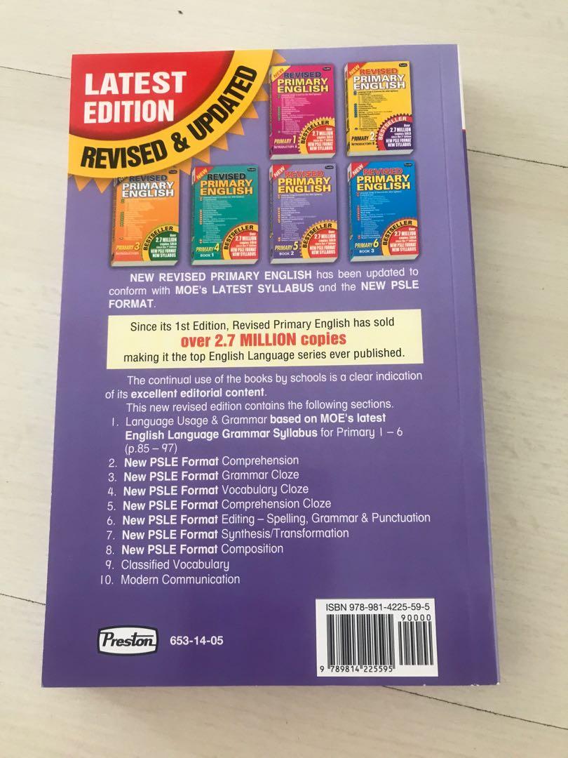 Primary English, Revised, for primary 5&6, Hobbies & Toys, Books ...