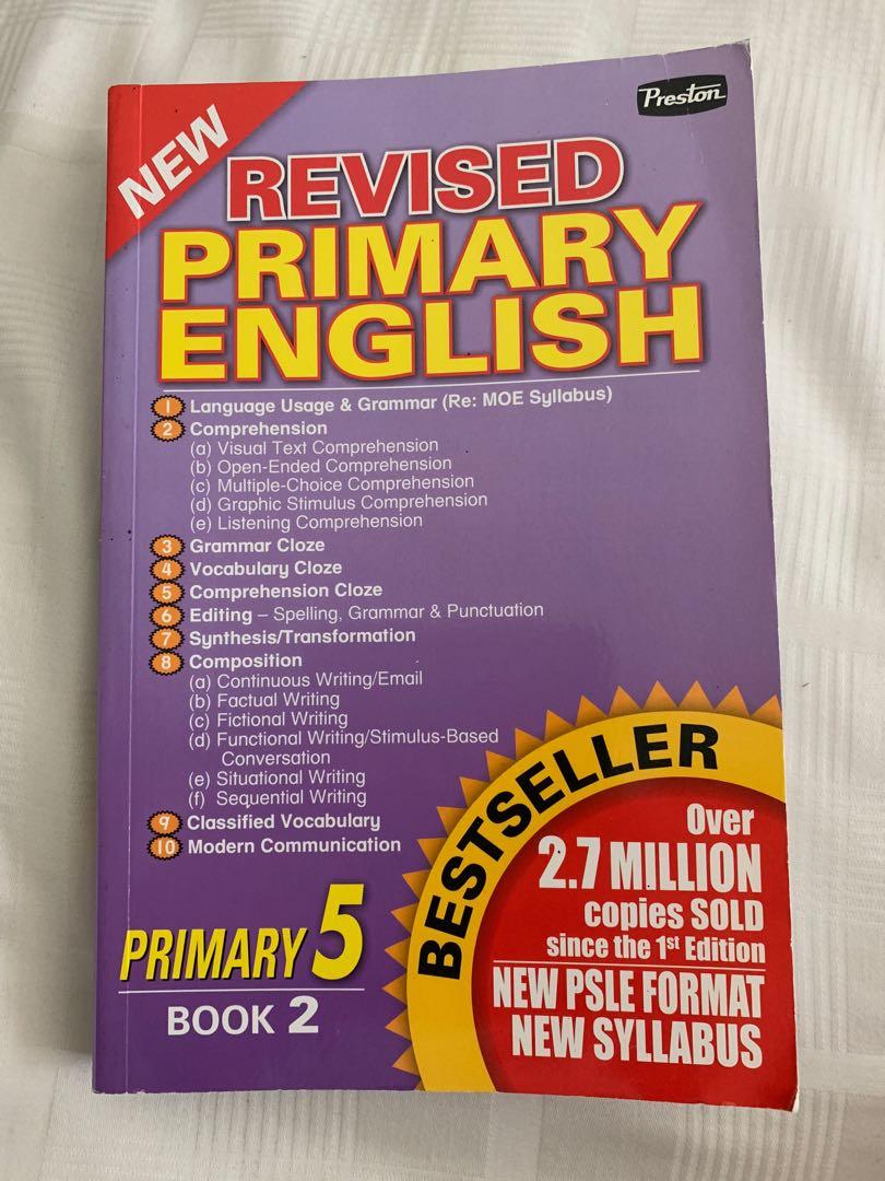 Revised Primary English For Primary 5 Hobbies Toys Books