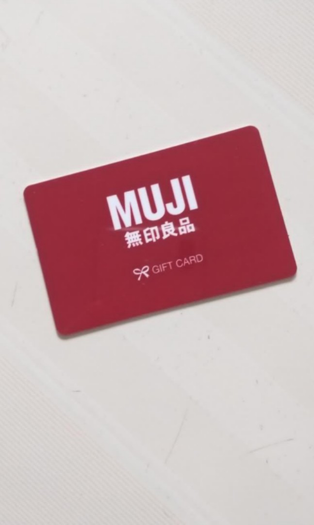 Save $5 muji gift card, Books & Stationery, Stationery on Carousell