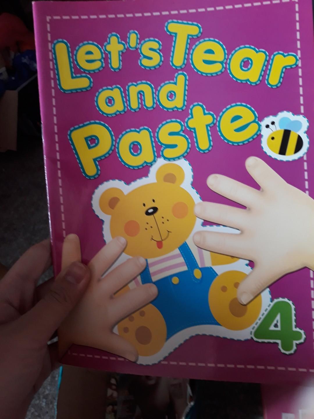 Tear and paste books, Hobbies & Toys, Books & Magazines, Assessment ...