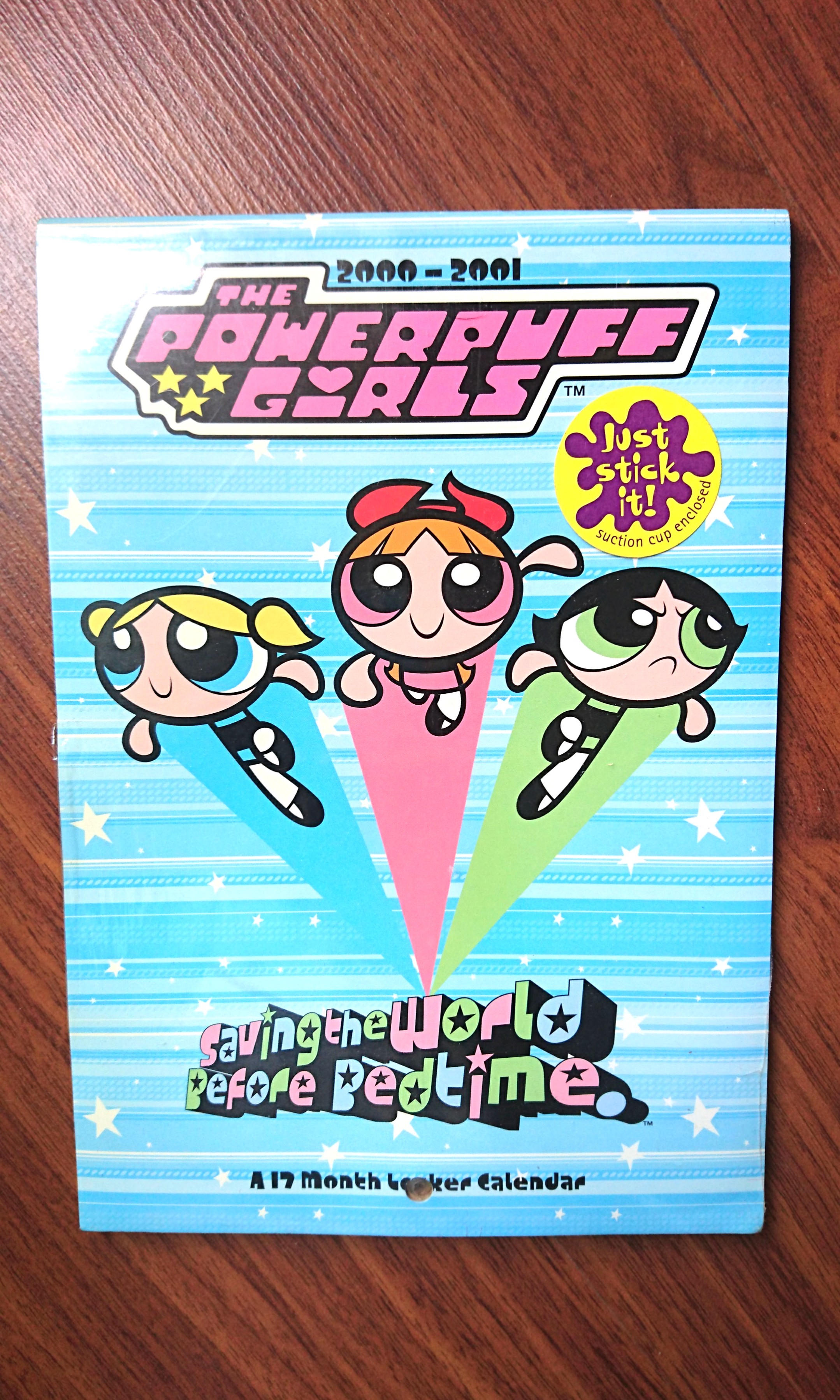 The Powerpuff Girls 2000-2001 Calendar, Hobbies & Toys, Toys & Games on ...