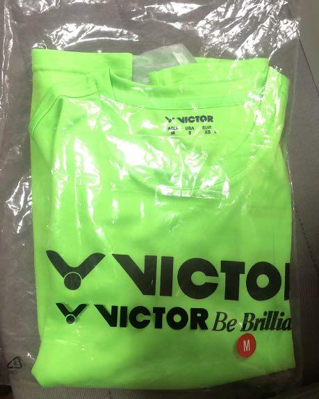 Victor training shirt, Men's Fashion, Activewear on Carousell