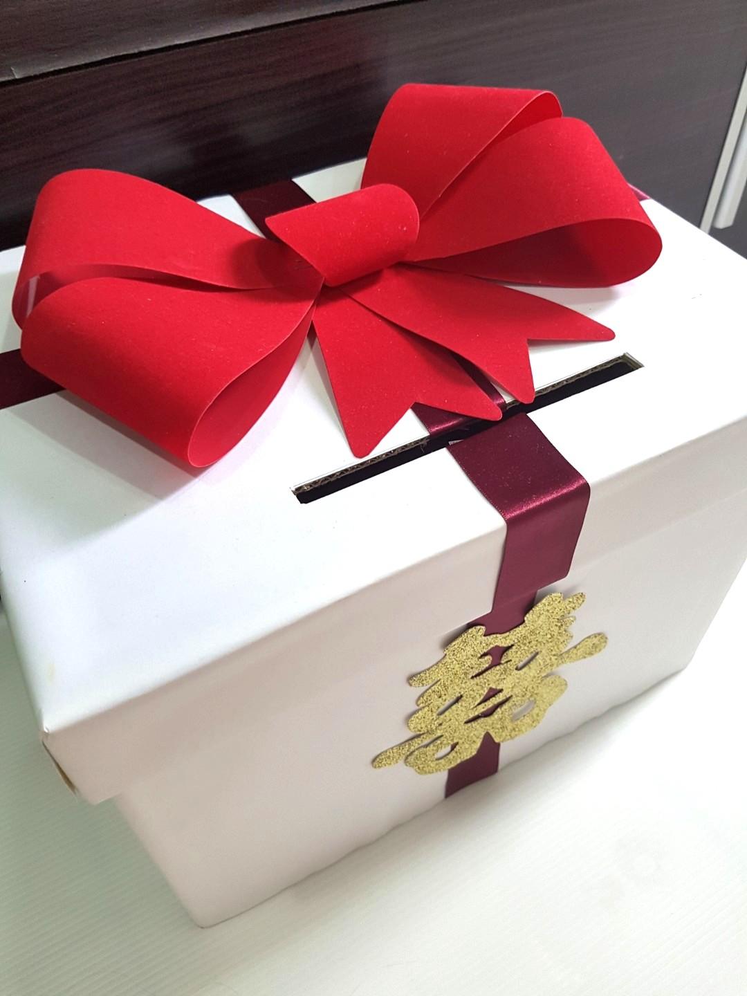 Wedding ang pao box, Hobbies & Toys, Stationery & Craft, Occasions ...
