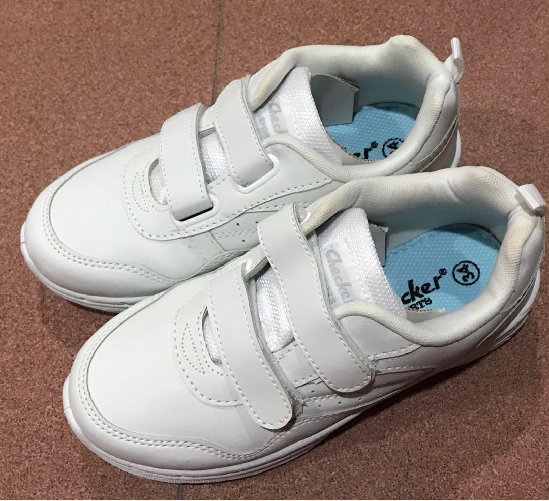 White School Shoes, Luxury, Sneakers & Footwear on Carousell