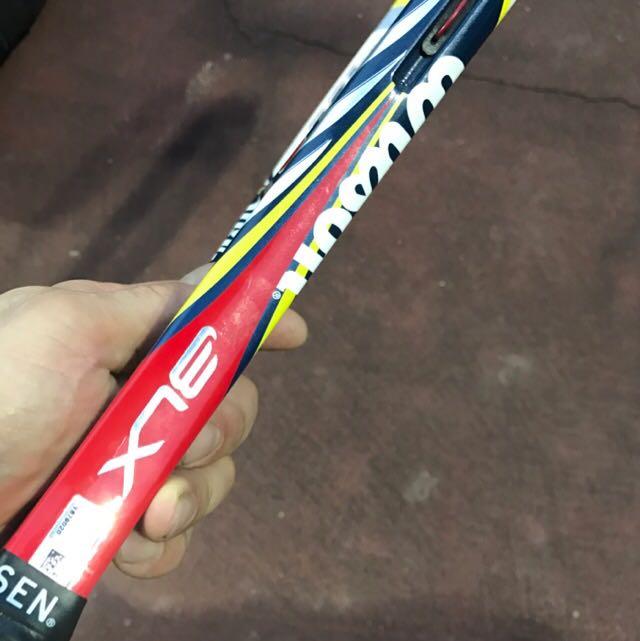 Wilson Steam 100 BLX Tennis Racket, Sports Equipment, Sports & Games ...