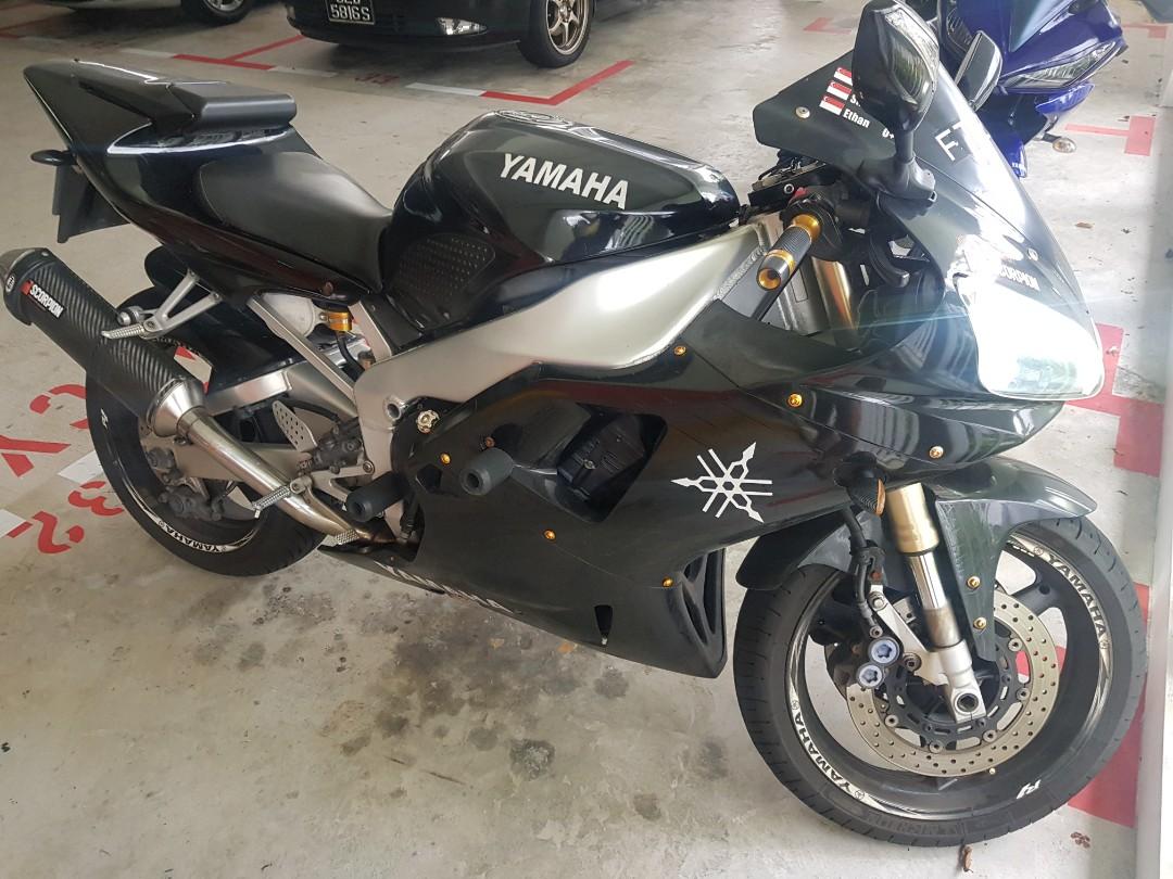 Yamaha R1 2001, Motorcycles, Motorcycles for Sale, Class 2 on Carousell
