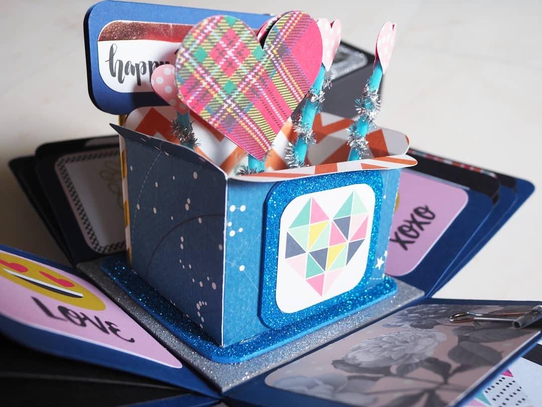 Anniversary explosion box, Hobbies & Toys, Stationery & Craft ...