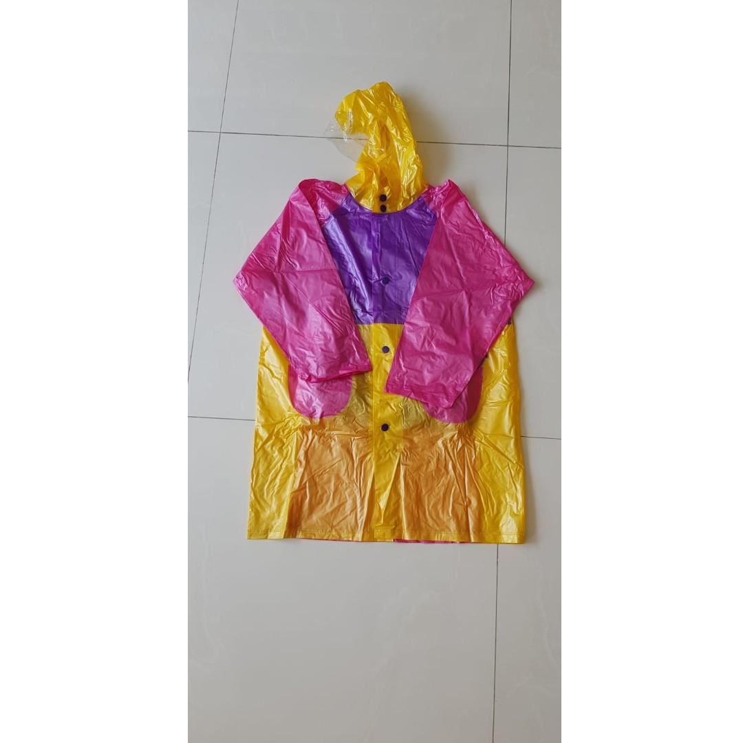 Used children raincoat, Everything Else on Carousell