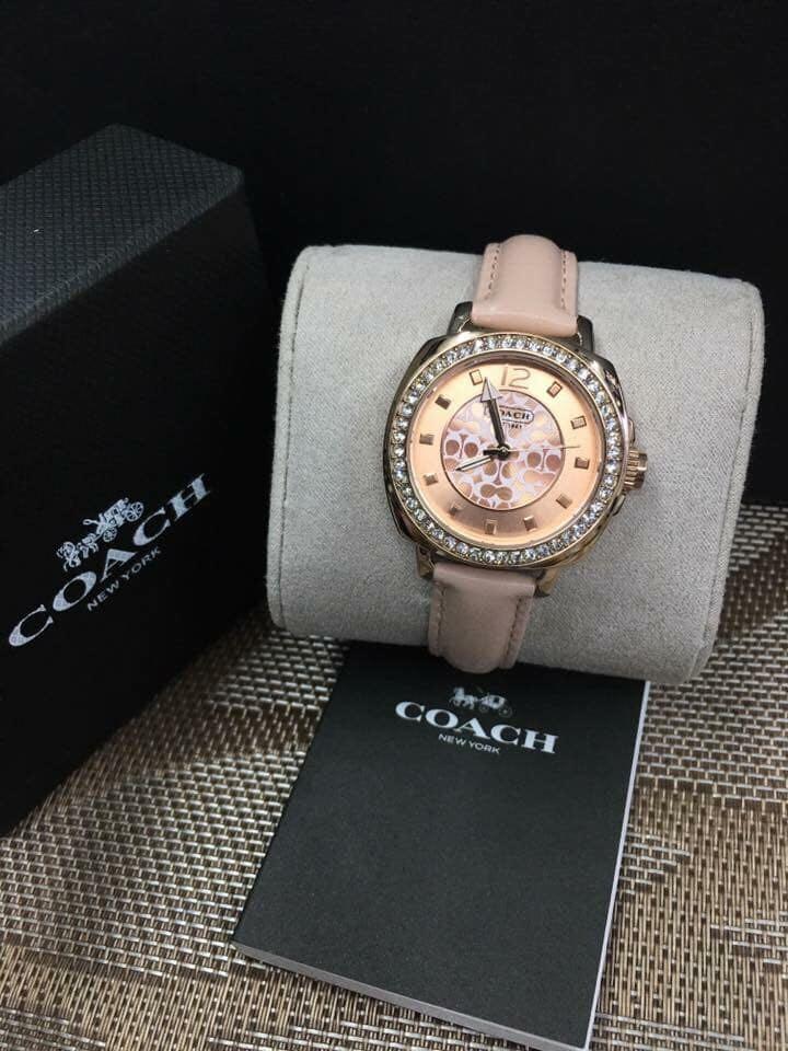 Coach Leather Watch, Women's Fashion, Watches & Accessories, Watches on ...