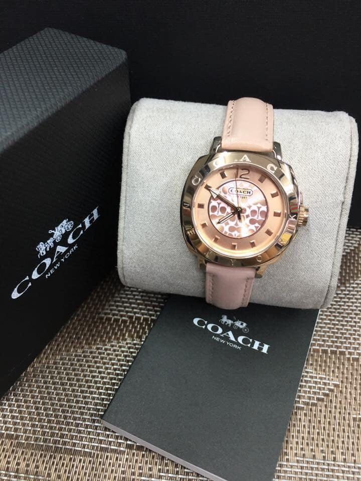 Coach Leather Watch, Women's Fashion, Watches & Accessories, Watches on ...