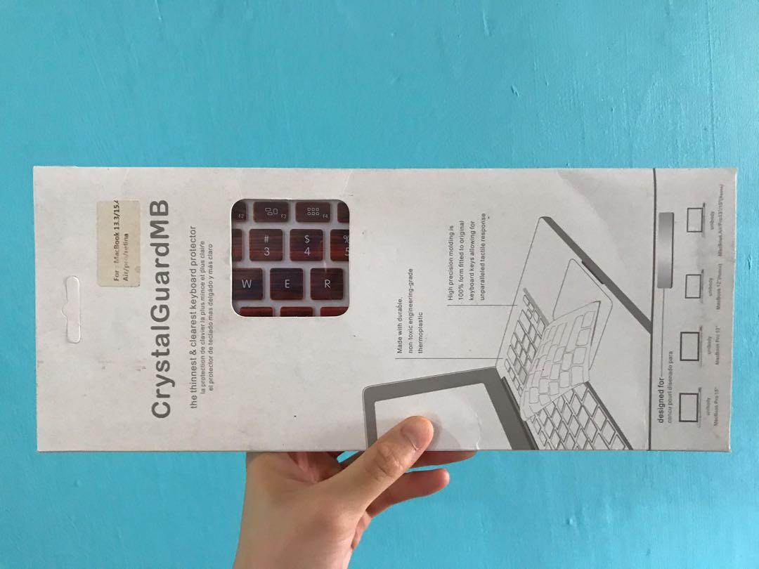 Crystal Guard MB keyboard protector, Computers & Tech, Parts ...