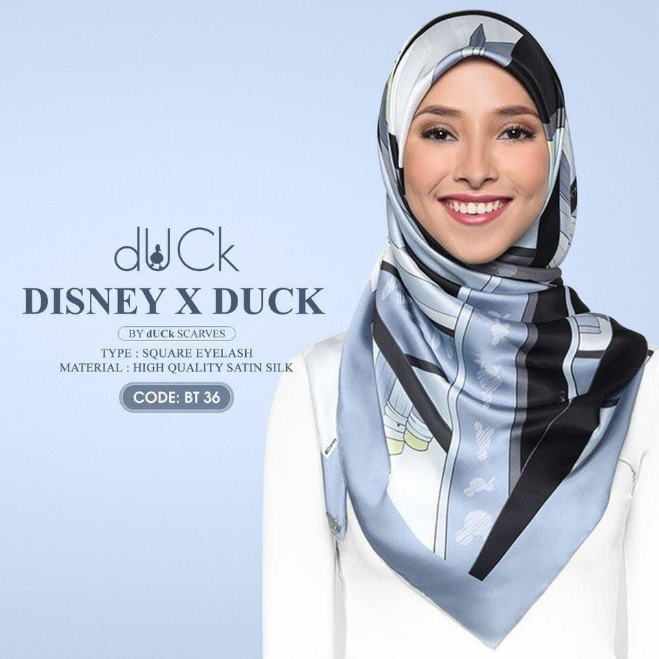 💞Disney x Duck by dUCk Shawl / Tudung💞, Women's Fashion, Muslimah ...