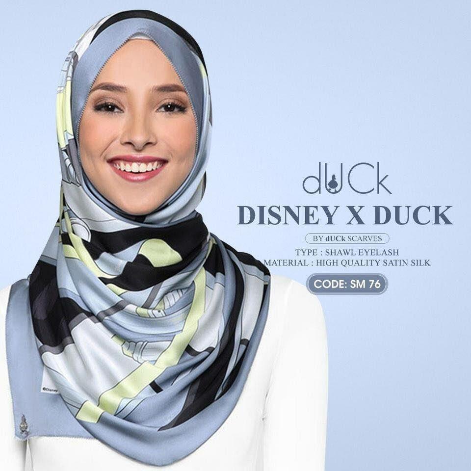💞Disney x Duck by dUCk Shawl / Tudung💞, Women's Fashion, Muslimah ...