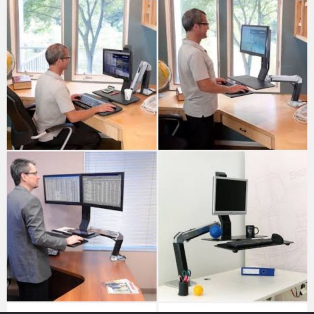 Ergonomic Computer Desktop Arms, Health & Nutrition, Braces, Support ...