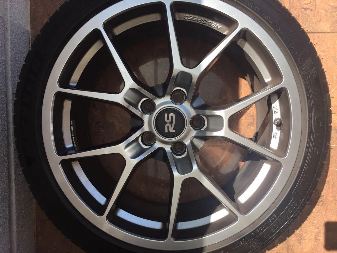 Genuine Neuspeed RSe10 18” Rims, Car Accessories, Tyres & Rims on Carousell