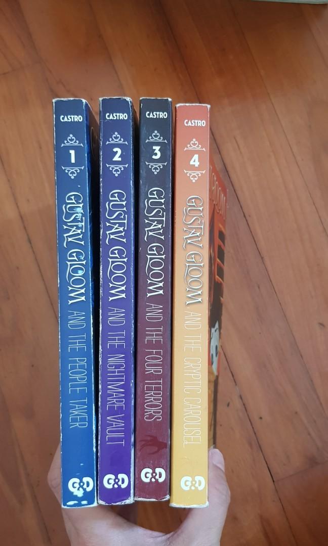 Gustav Gloom Book 1 to 4, Hobbies & Toys, Books & Magazines, Children's ...