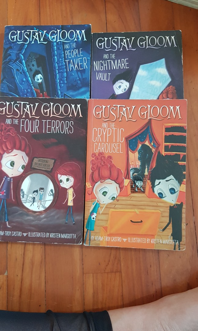 Gustav Gloom Book 1 to 4, Hobbies & Toys, Books & Magazines, Children's ...