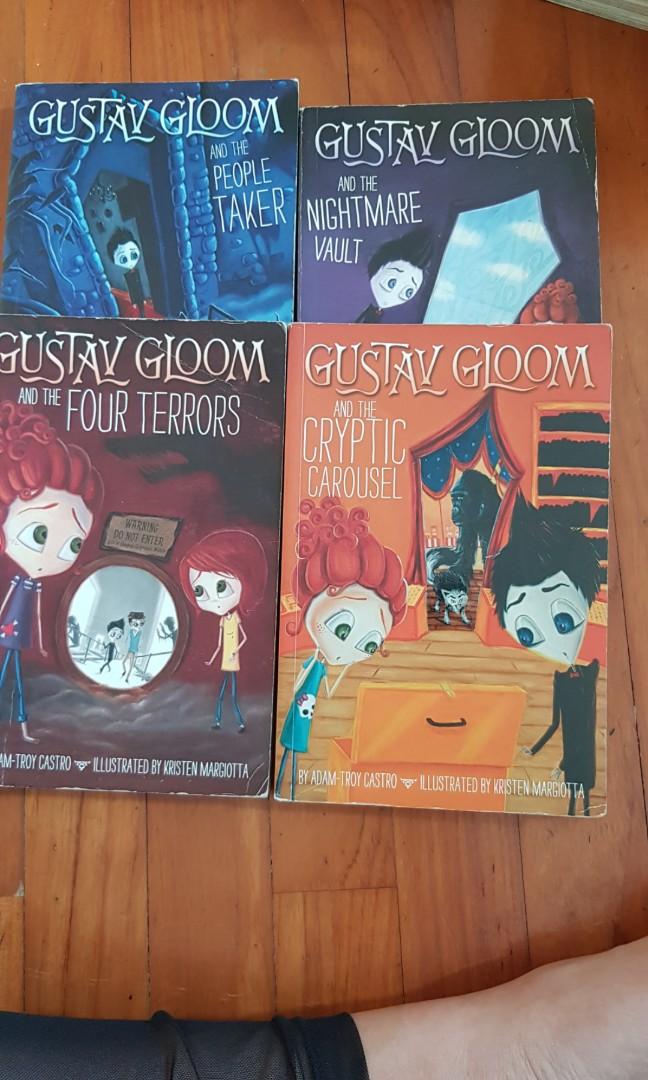 Gustav Gloom Book 1 to 4, Hobbies & Toys, Books & Magazines, Children's ...