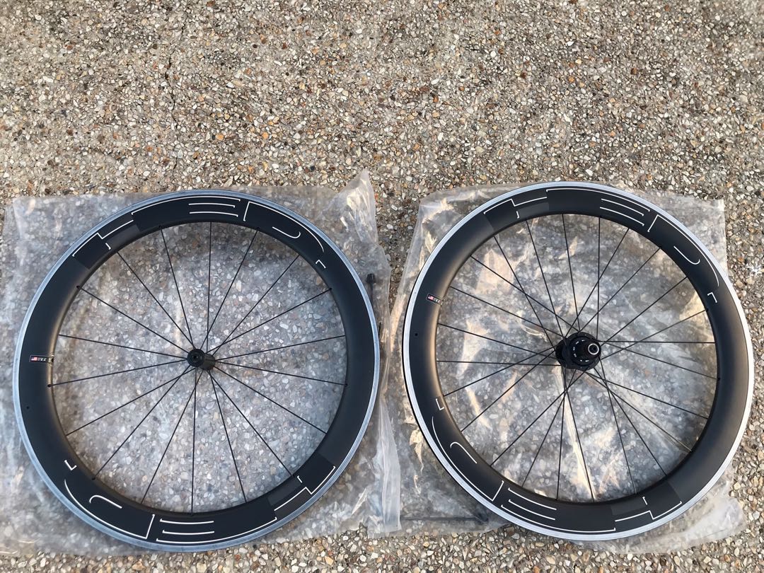 Hed Jet 6 Plus Carbon clinchers wheelset, Sports Equipment, Bicycles ...