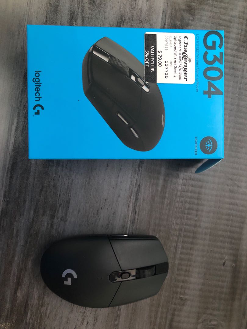 Logitech G304 wireless mouse, Computers & Tech, Parts & Accessories ...