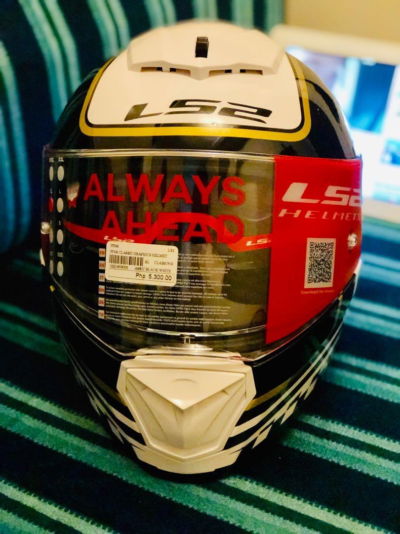 LS2 FF390 Breaker full face motorcycle helmet, Motorbikes on Carousell