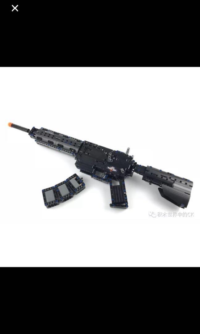 M4A1 Lego-compatible technic assault rifle, Hobbies & Toys, Toys ...