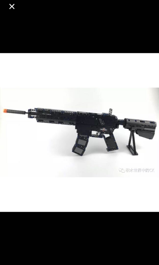 M4A1 Lego-compatible technic assault rifle, Hobbies & Toys, Toys ...
