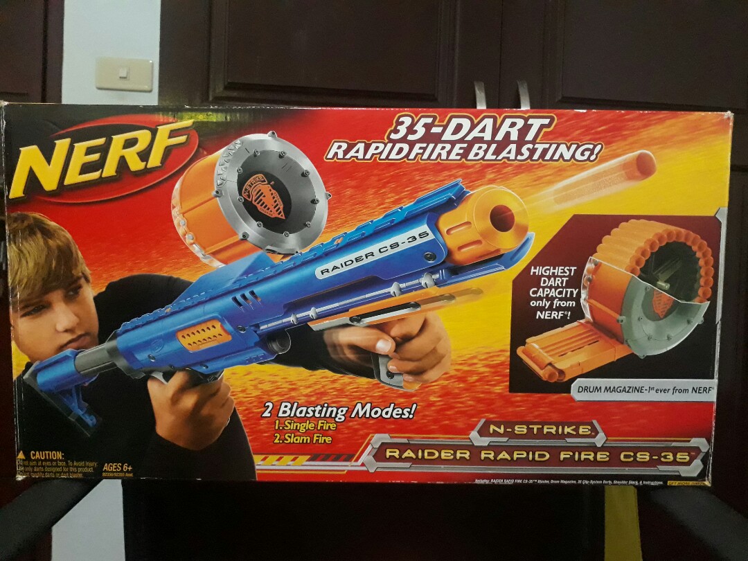 NERF RAIDER CS-35, Hobbies & Toys, Toys & Games on Carousell