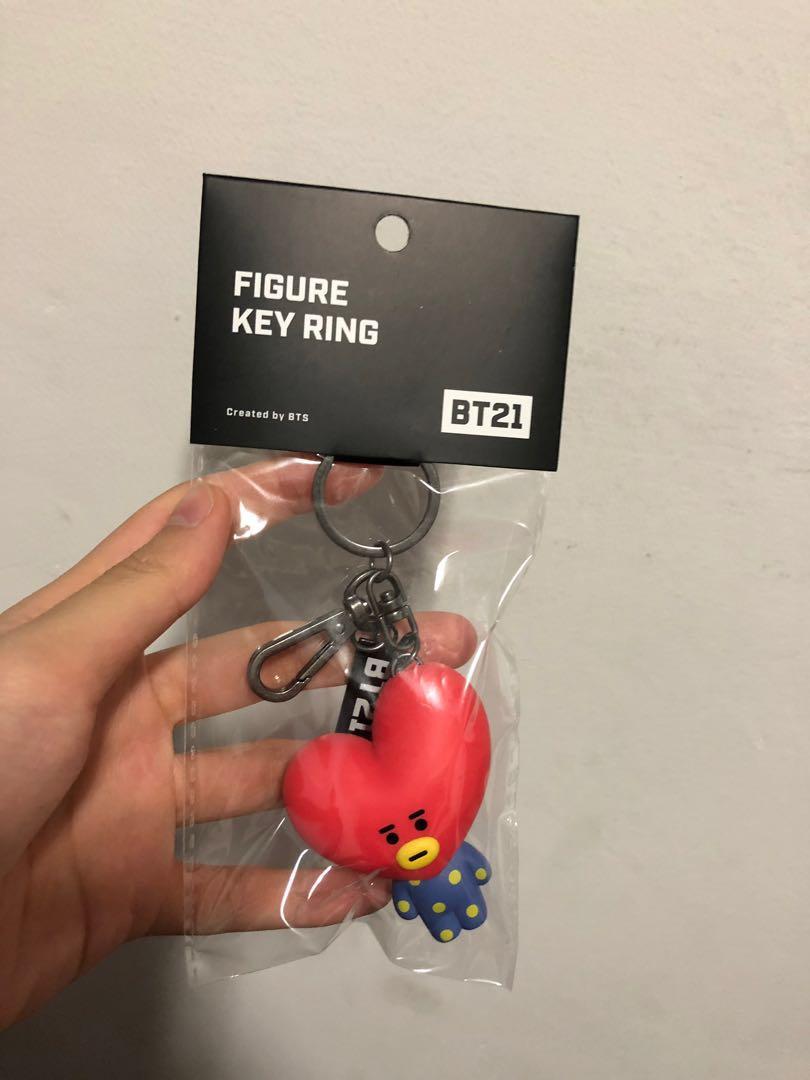 OFFICIAL BT21 TATA Keychain, Hobbies & Toys, Toys & Games on Carousell