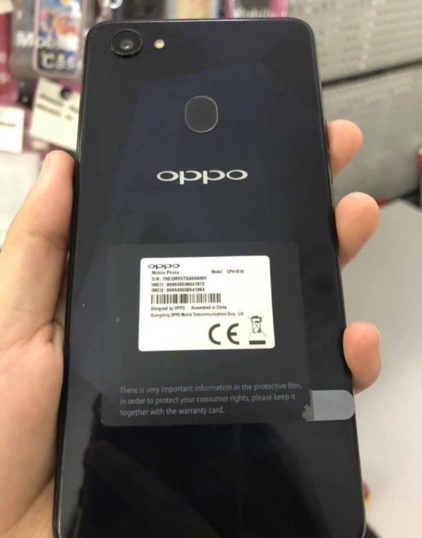 OPPO F7 ORIGINAL DIAMOND BLACK 64GB, Mobile Phones & Gadgets, Mobile ...