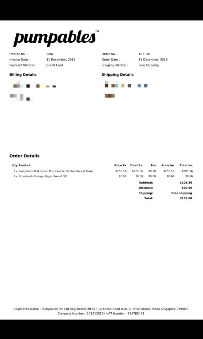 PUMPABLES Breast Pump, Babies & Kids, Nursing & Feeding, Breastfeeding ...