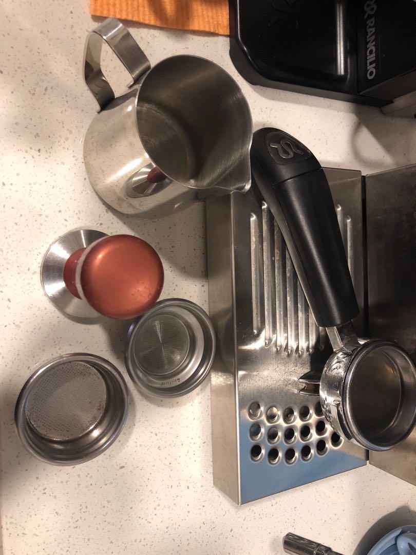 Rancilio Silvia coffee machine and Rocky grinder set, TV & Home ...