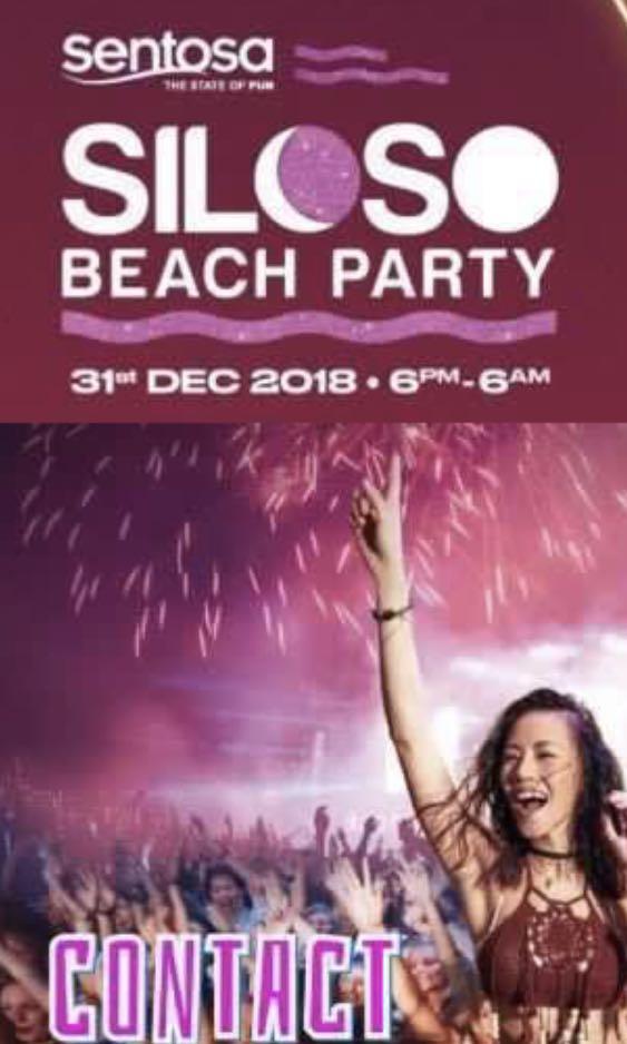 Siloso Beach Party Countdown Ticket, Tickets & Vouchers, Event Tickets ...