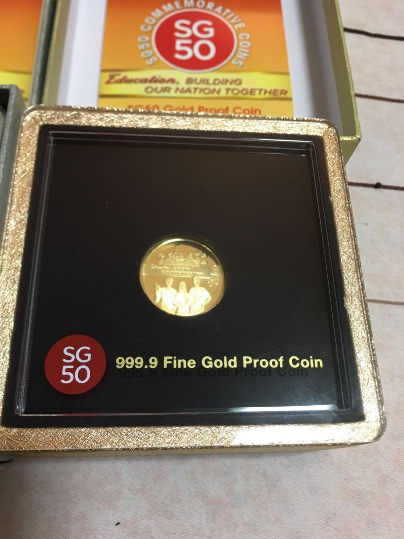 Singapore Mint SG50 Commemorative Coins, Hobbies & Toys, Memorabilia ...