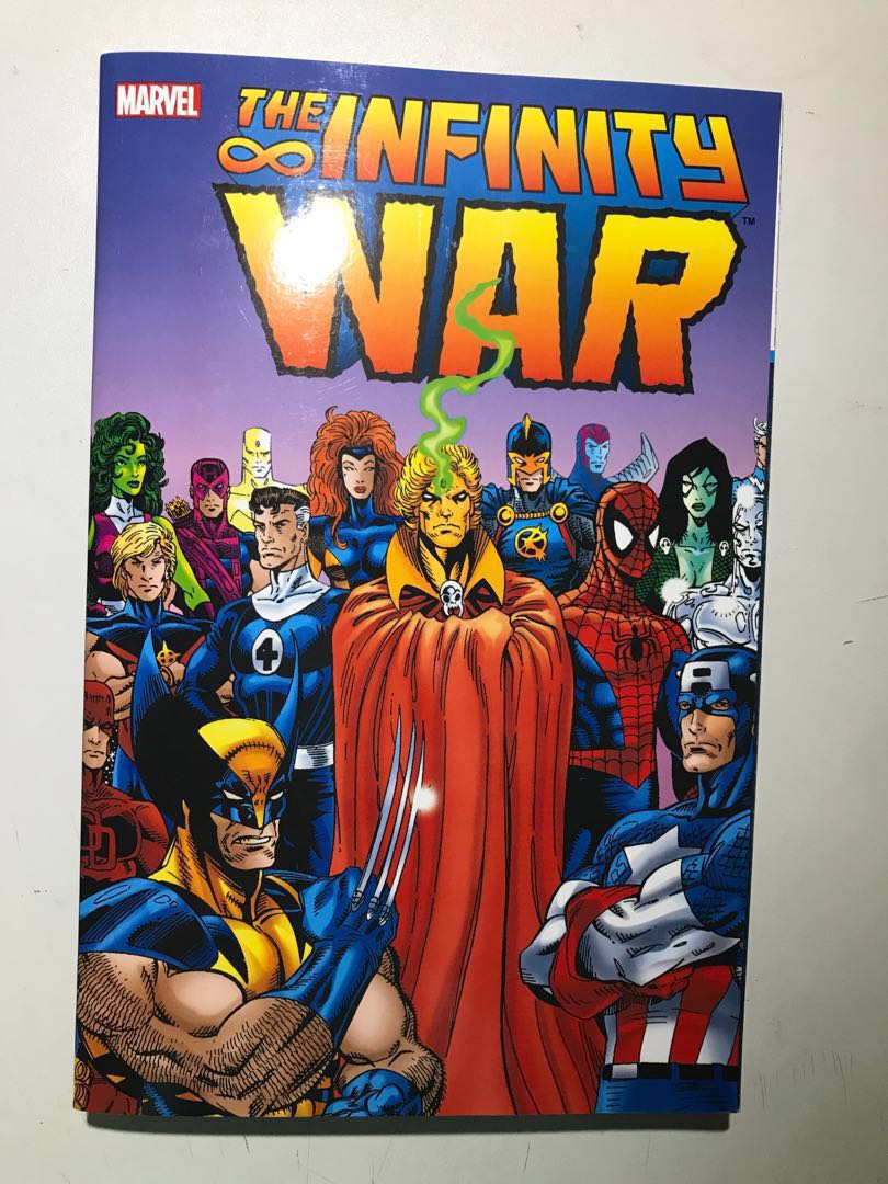 The Infinity War comic book , Hobbies & Toys, Books & Magazines, Comics ...