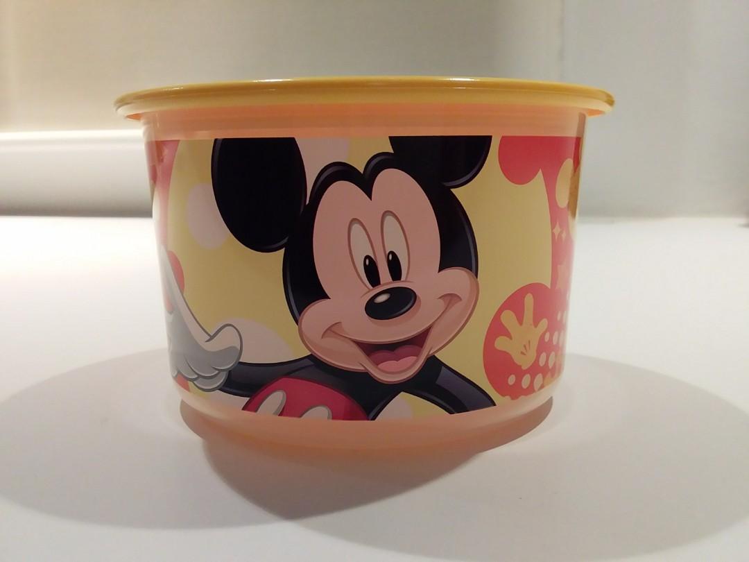 Tupperware Mickey Mouse container, Furniture & Home Living, Kitchenware ...