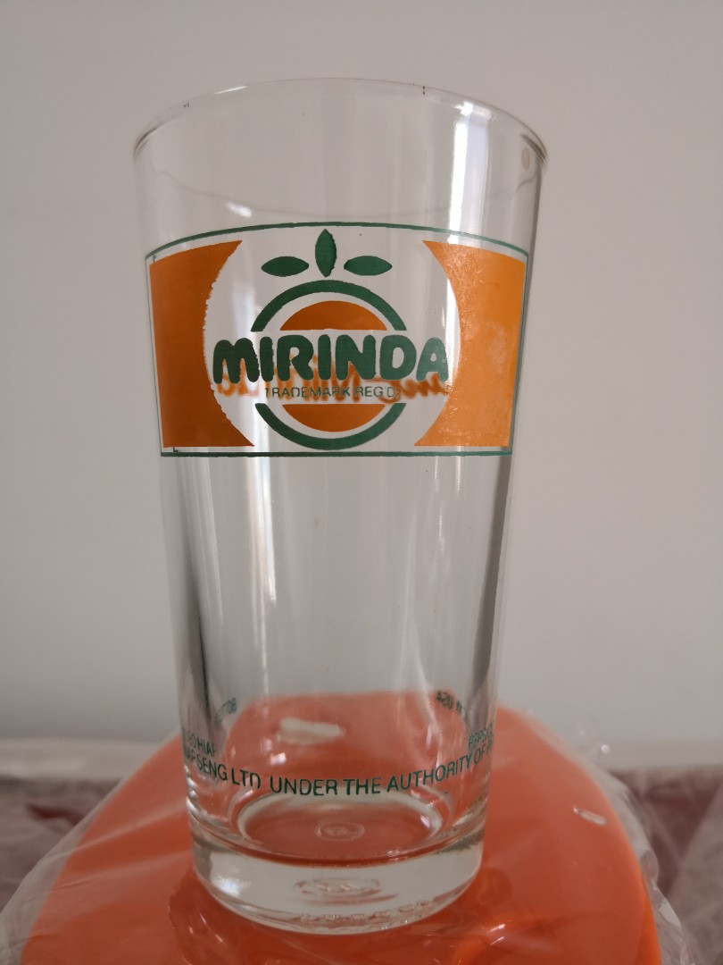 Vintage Mirinda Orange glass, Hobbies & Toys, Memorabilia ...