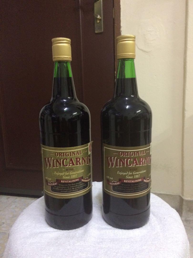 Wincarnis tonic wine 1L, Food & Drinks, Alcoholic Beverages on Carousell