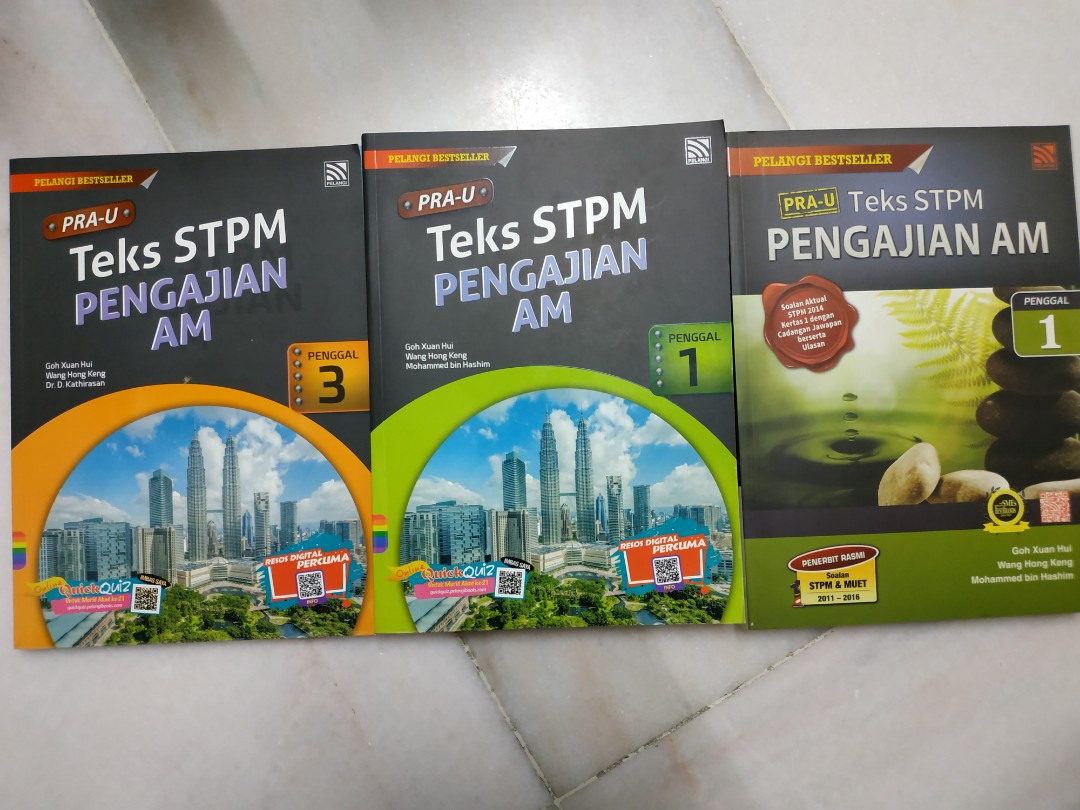 3 book of STPM Pengajian Am, Hobbies & Toys, Books & Magazines ...