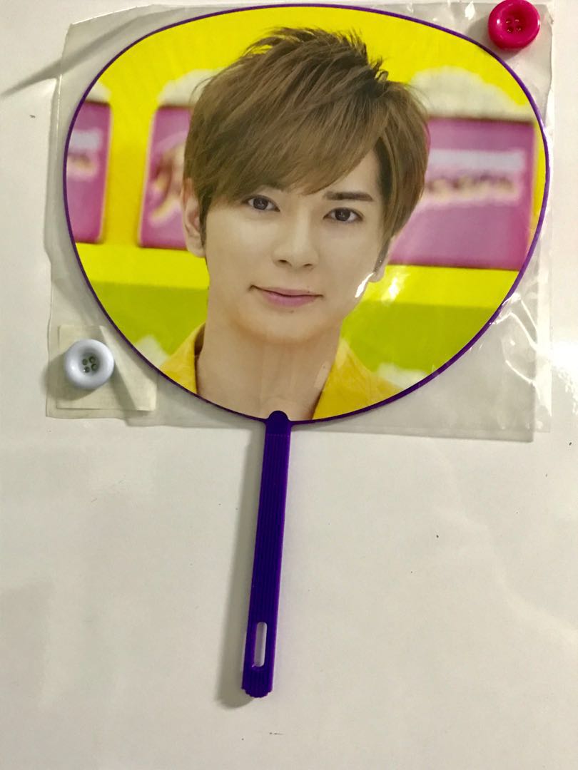 ARASHI Matsumoto Jun mini uchiwa(Popcorn), Hobbies & Toys, Memorabilia ...