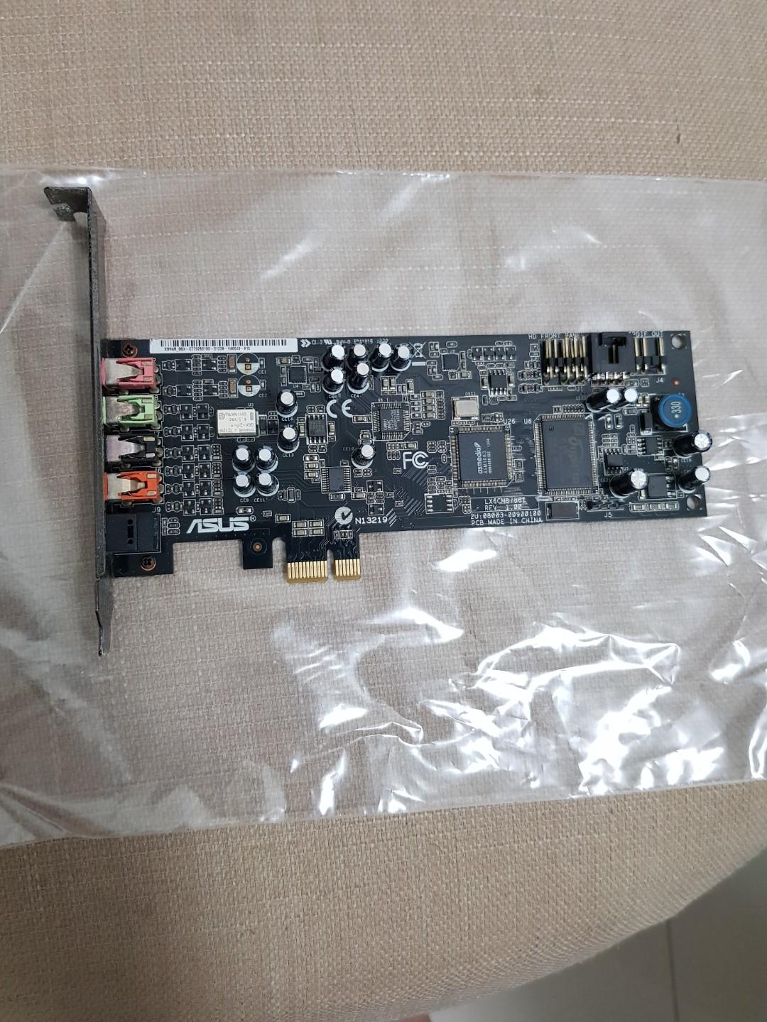 ASUS Xonar DGX Soundcard, Computers & Tech, Parts & Accessories ...