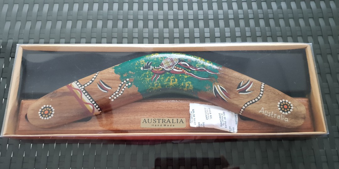 Australia Handmade Boomerang, Hobbies & Toys, Stationery & Craft ...