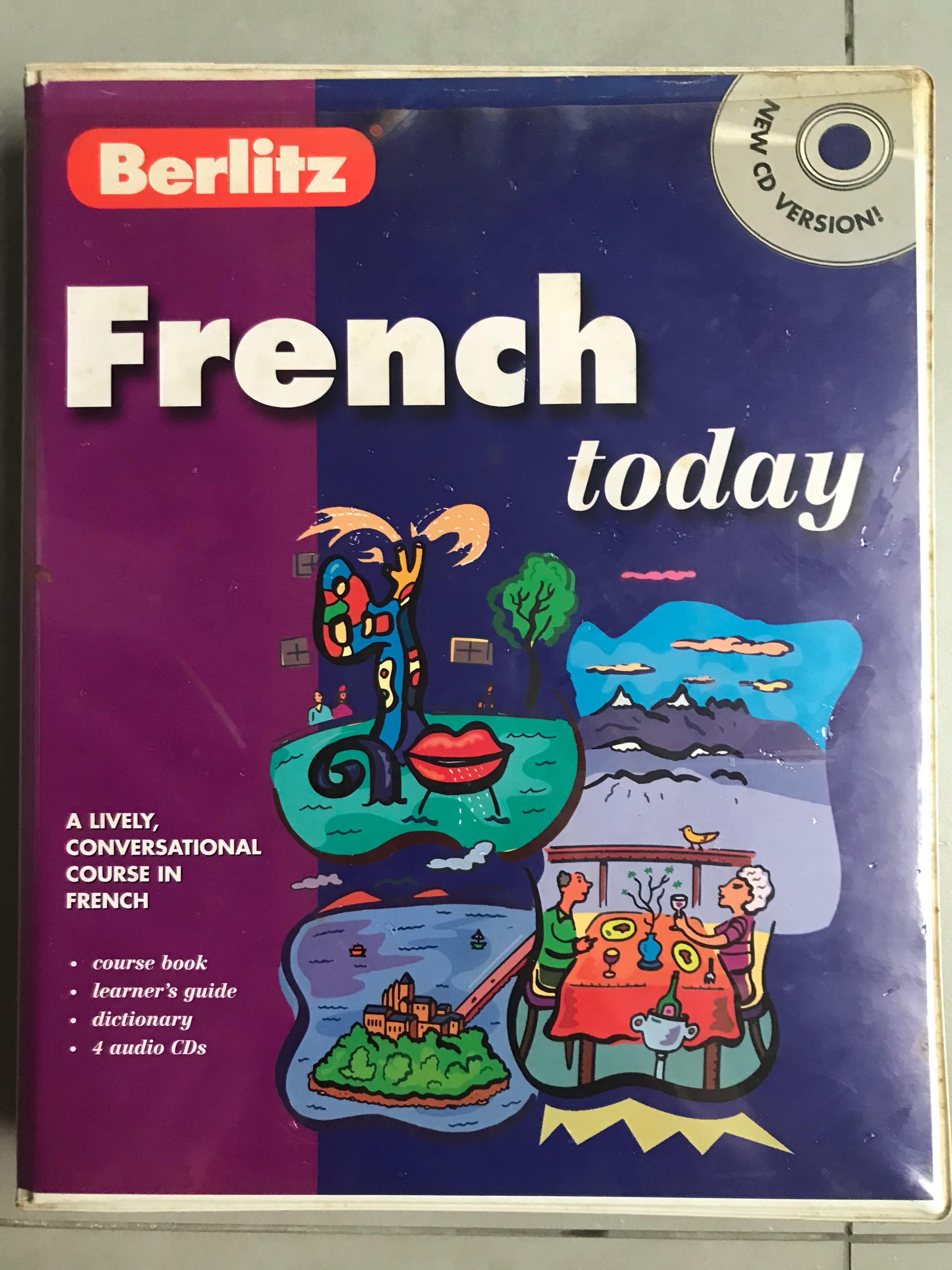 Berlitz Learn French Language Today Hobbies Toys Books Magazines