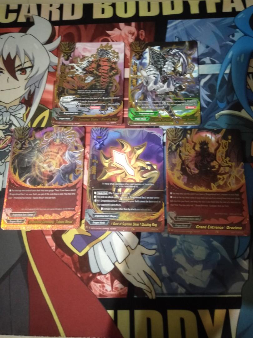 Buddyfight,S-BT01A,Dragonblood Sect, Secret set+Bloody-Eyes, Hobbies ...