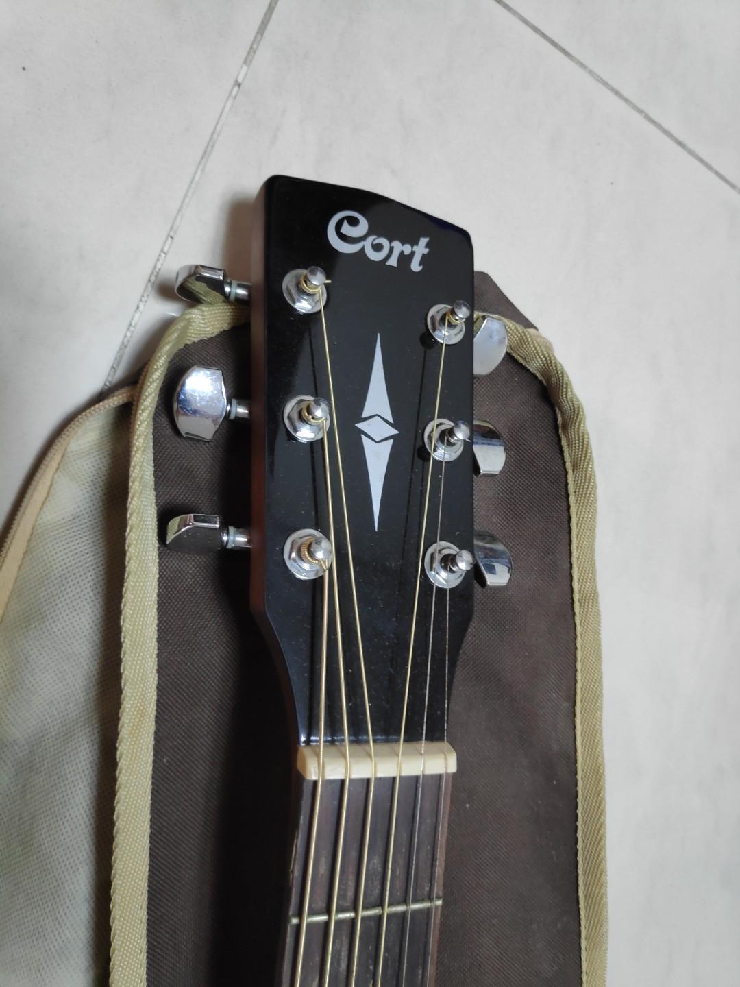 Cort Acoustic Guitar, Hobbies & Toys, Music & Media, Musical ...