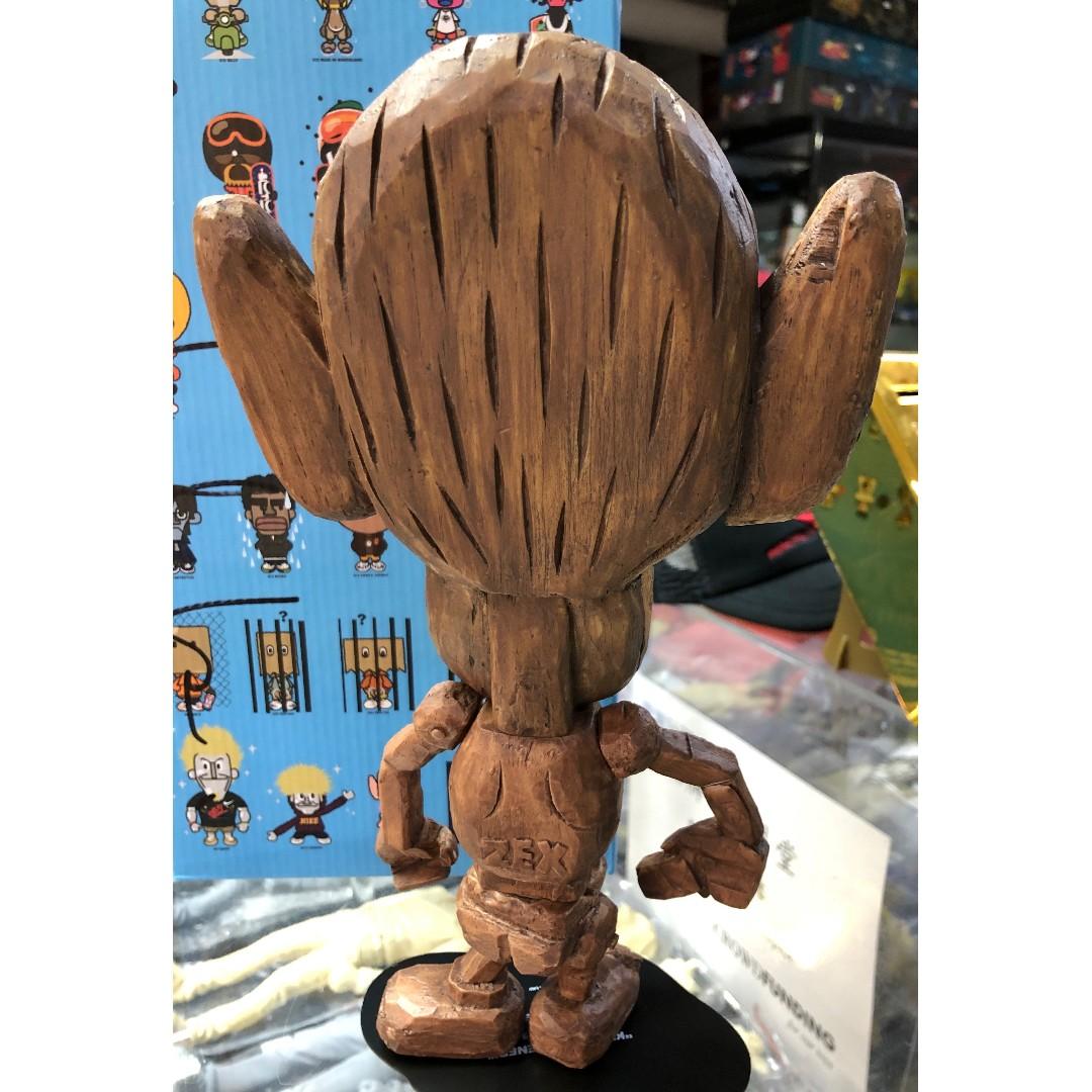 CRAZYSMILES KINDERGARDENER MICHAEL LAU 9" WOOD GARDENER 10TH ANNIVERSARY KG9W1110 108 ZEX FIGURE ...